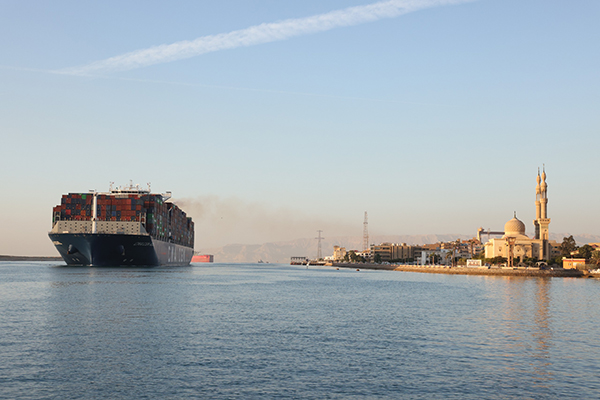 SCA - For the first time in two years The Suez Canal witnesses the ...