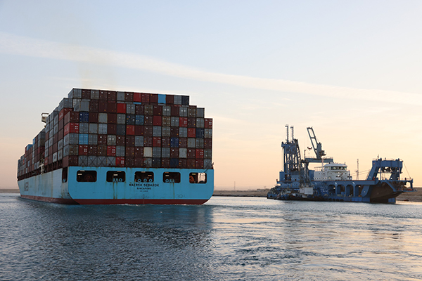 SCA - For the first time in two years The Suez Canal witnesses the ...