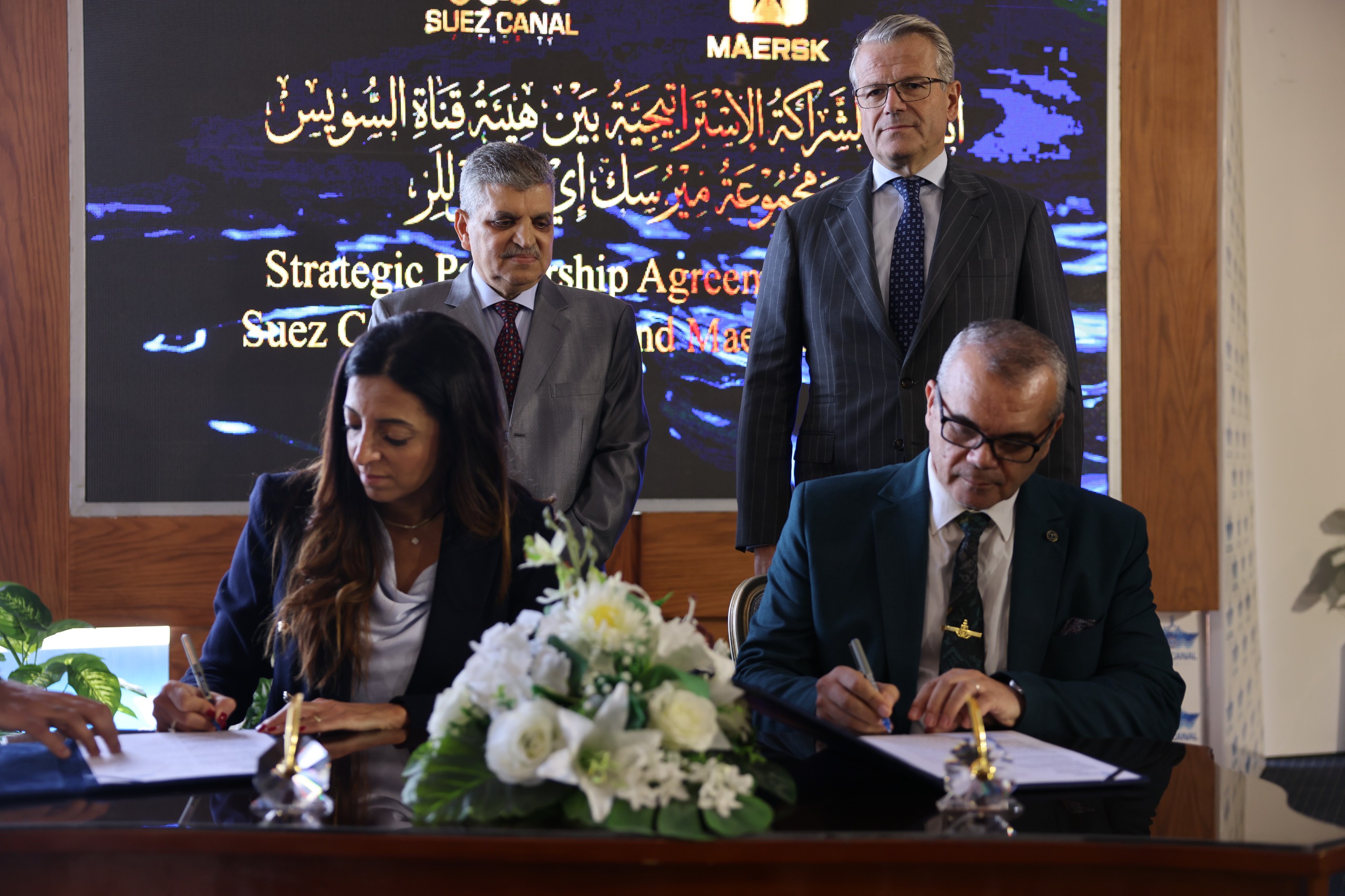 SCA - The Suez Canal Authority and Maersk Group sign a strategic ...