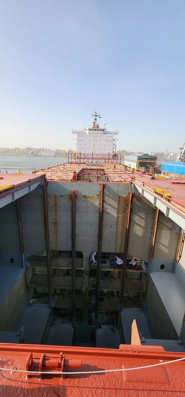 SCA - MSC TIAN III afloat repair project
